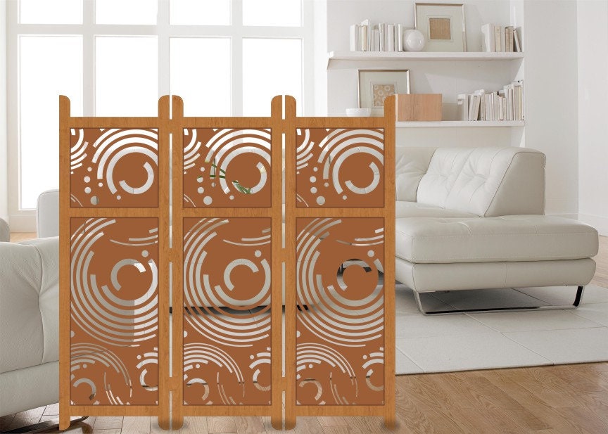 Room Divider Privacy Screen Partitions Decorative Panel - Etsy