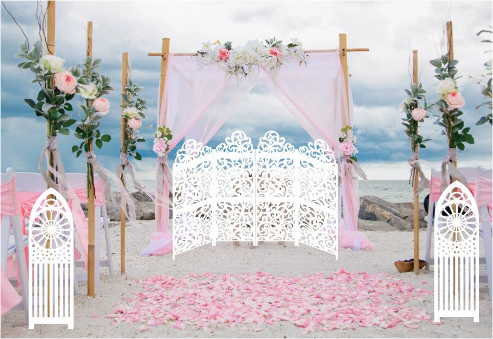 8 Backdrop Panel Templates, Wedding Decor Panels, Event Decoration ...