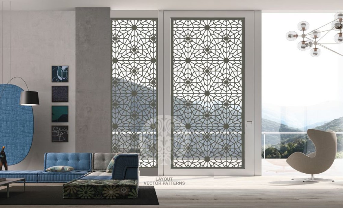 6 Arabic Room Divider Set 13 Privacy Screen Muslim - Etsy