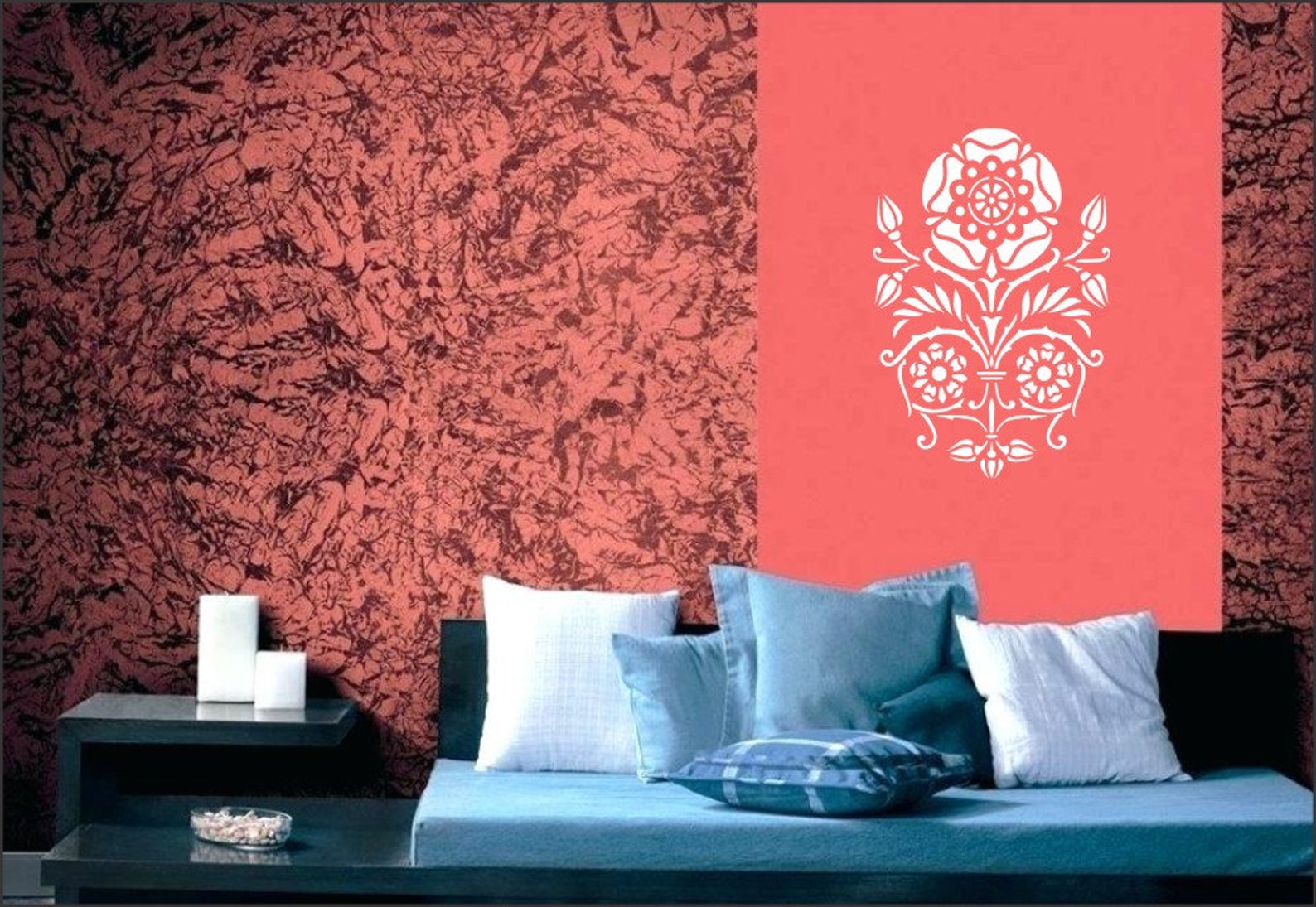 7 Decorative Panel Stencils Mandala Furniture Stencil | Etsy