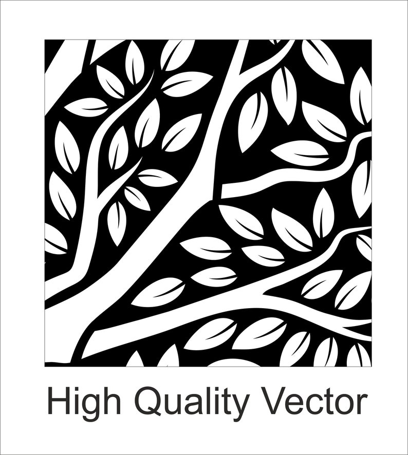 Tree Panel Stencil Wall Decor Room Divider Screen Laser - Etsy