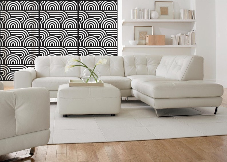 Geometric Room Divider Decorative Panel Wall Hanging - Etsy