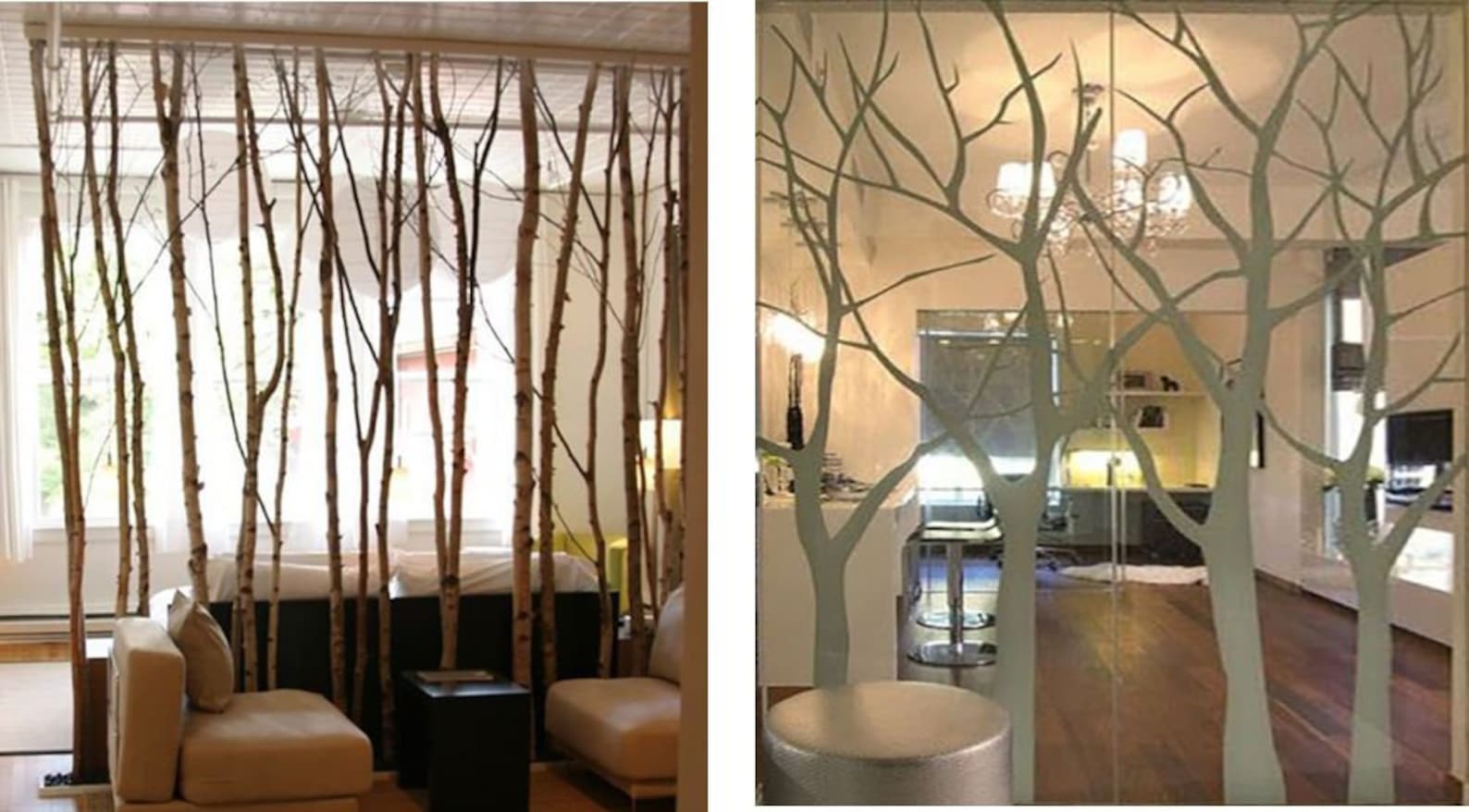 Tree Decorative Panel Wall Decor Room Divider Privacy - Etsy