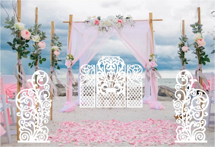 8 Backdrop Panel Templates Wedding Decor Panels Event - Etsy