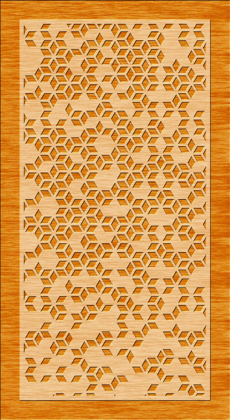 Pattern Panel Stencil Templates Dxf Svg Jpg Cdr Eps | Etsy