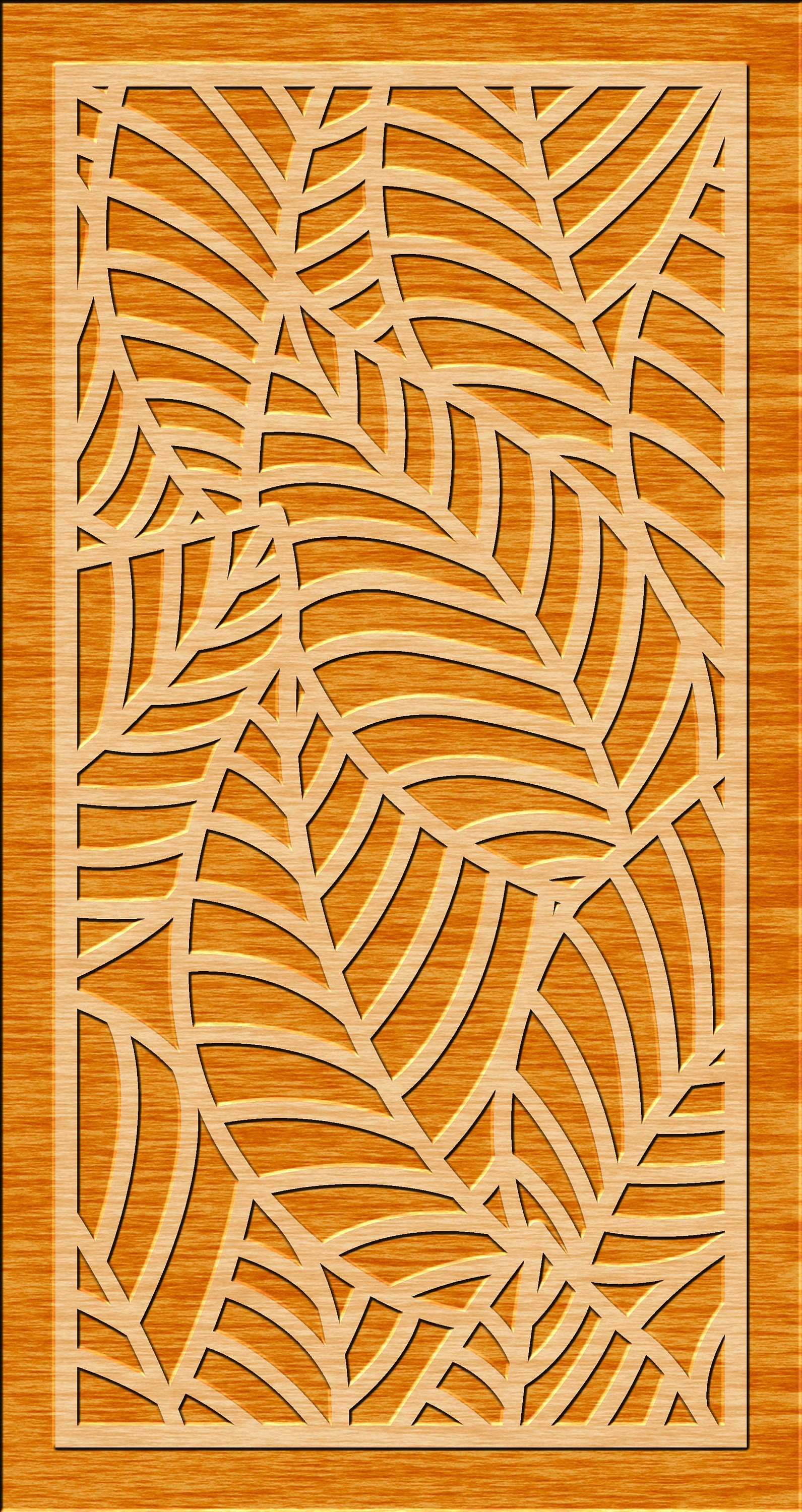 Buy Leaf Room Divider Decorative Panel Wall Hanging Privacy Online in ...