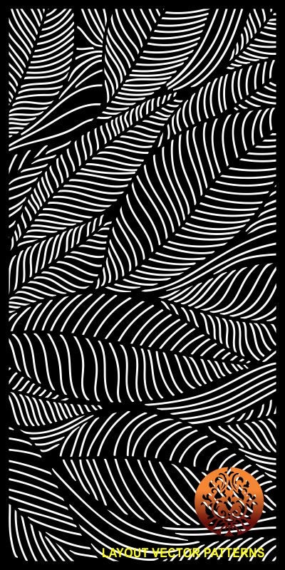 Leaf Panel Pattern, Gate, Grill, Door, Room Divider, Wall Hanging ...