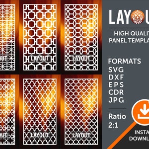 Room Divider, Privacy Screen, Decorative Panel, Stencil, Wall Handing ...