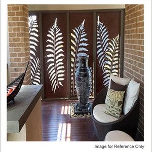 Fern Leaf Panel, Wall Decor, Room Divider, Privacy Screen, Laser, CNC ...