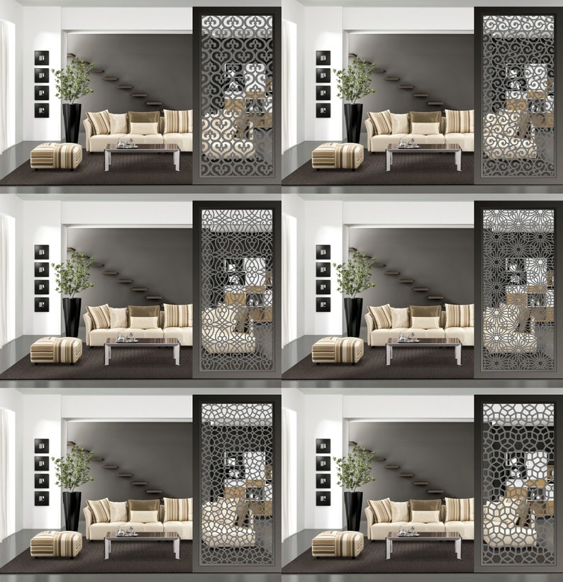 6 Arabic Room Divider Set 12 Privacy Screen Muslim - Etsy