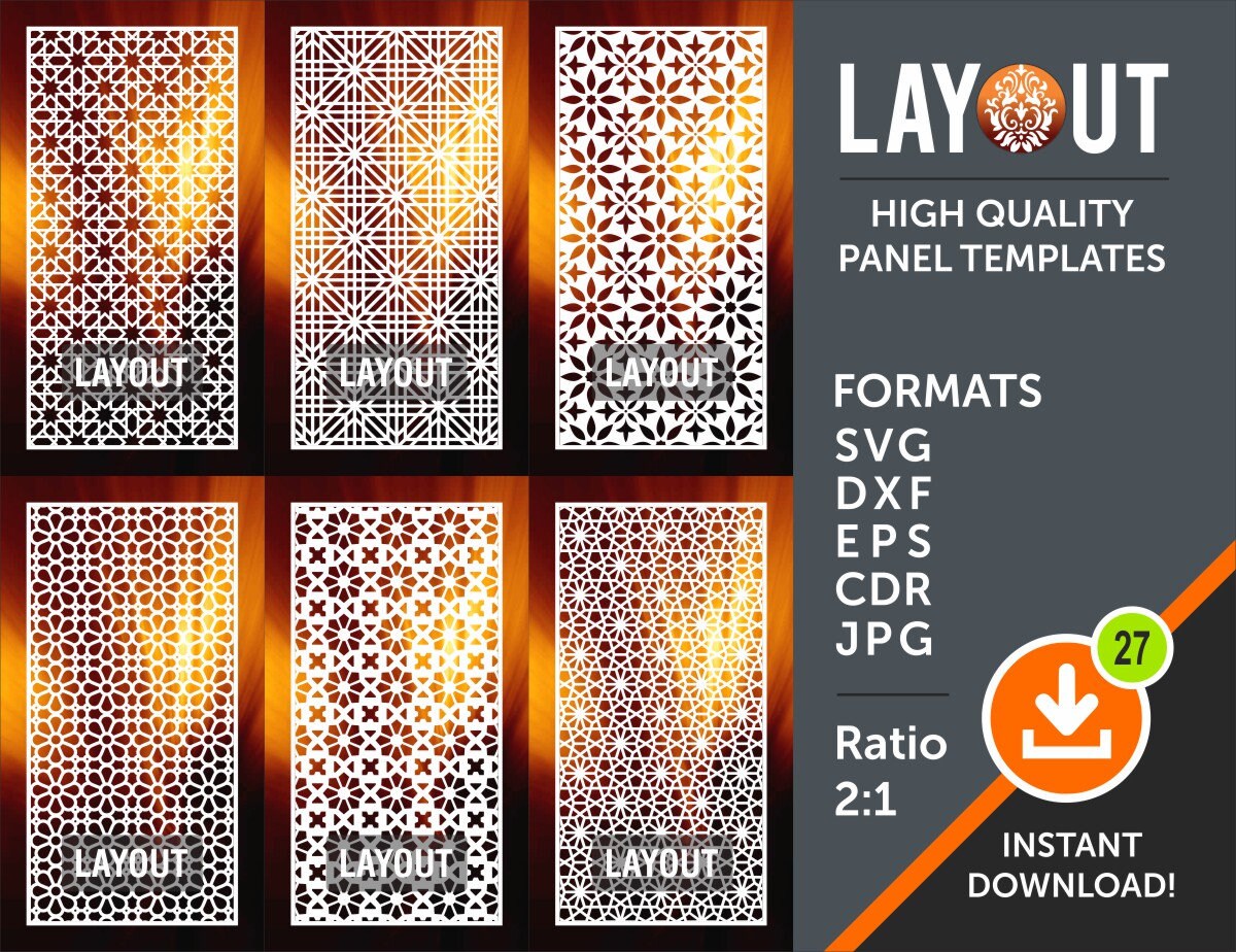 Room Divider Panel Privacy Screen Decorative Panel Wall | Etsy