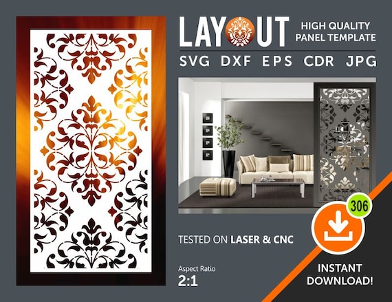 Room Divider Panel Screen Partitions Wall Hanging Laser | Etsy