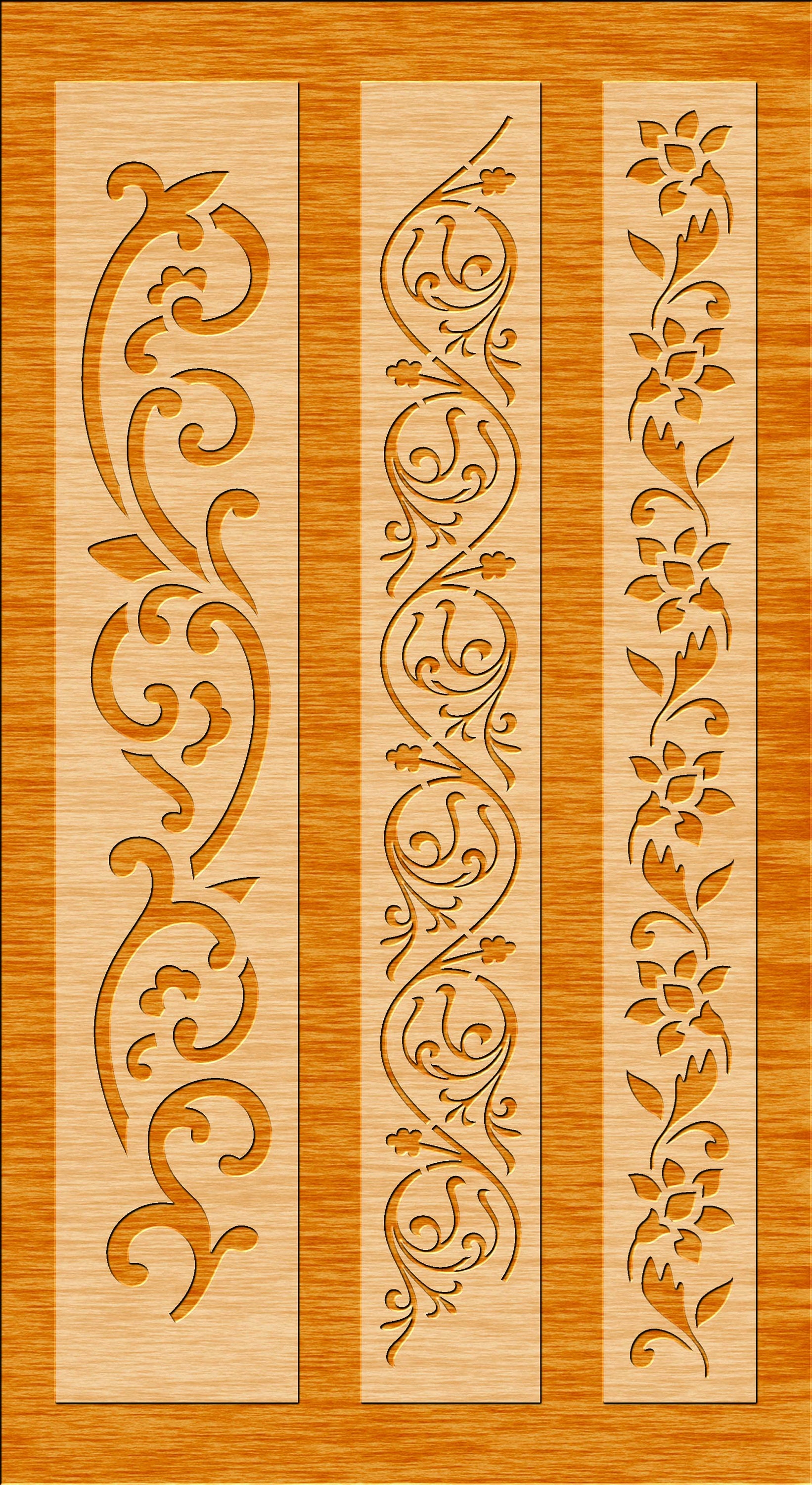 6 Border Designs Lace Trim Borders Boundary Divider | Etsy