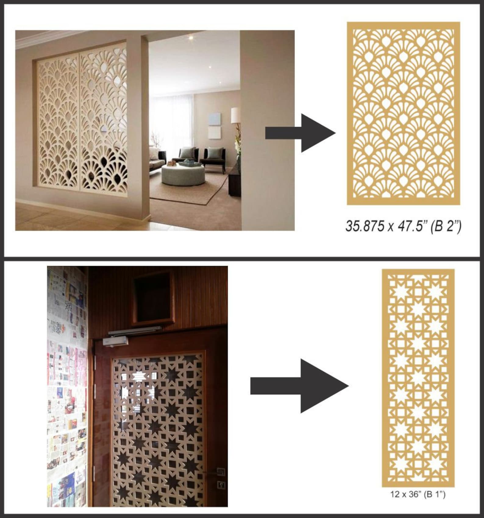 Custom Designs- Any Type of Pattern Design, Pattern Panels, Room ...