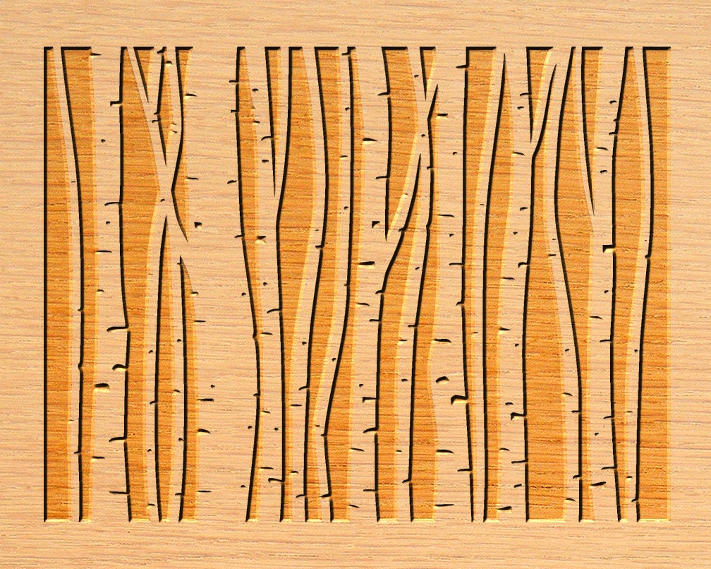 Birch Tree Panels Wall Panels Room Decor Tree Patterns - Etsy