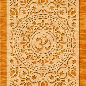 6 Temple Template, Wall Hanging, Partitions, Screen, Stencil, Laser ...