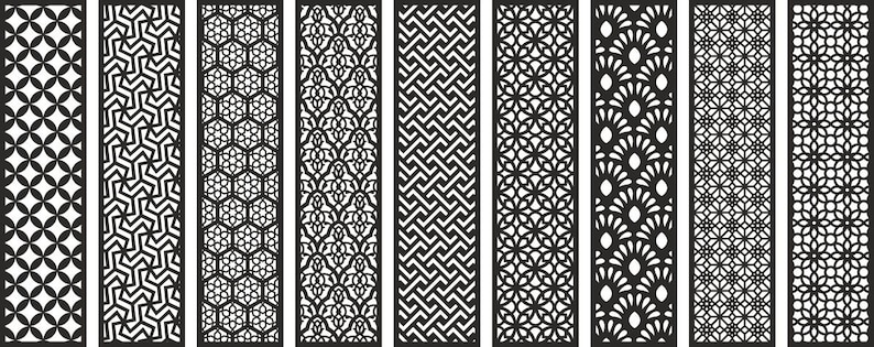 45 Decorative Panel Set 4 Room Divider Screen - Etsy Australia