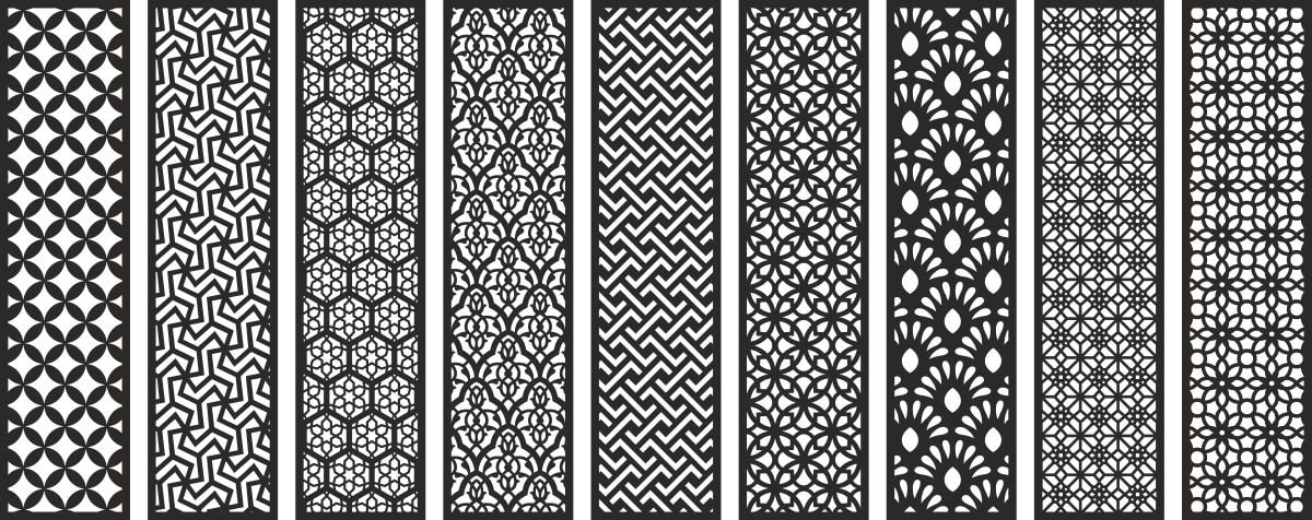 45 Decorative Panel Set 4 Room Divider Screen - Etsy