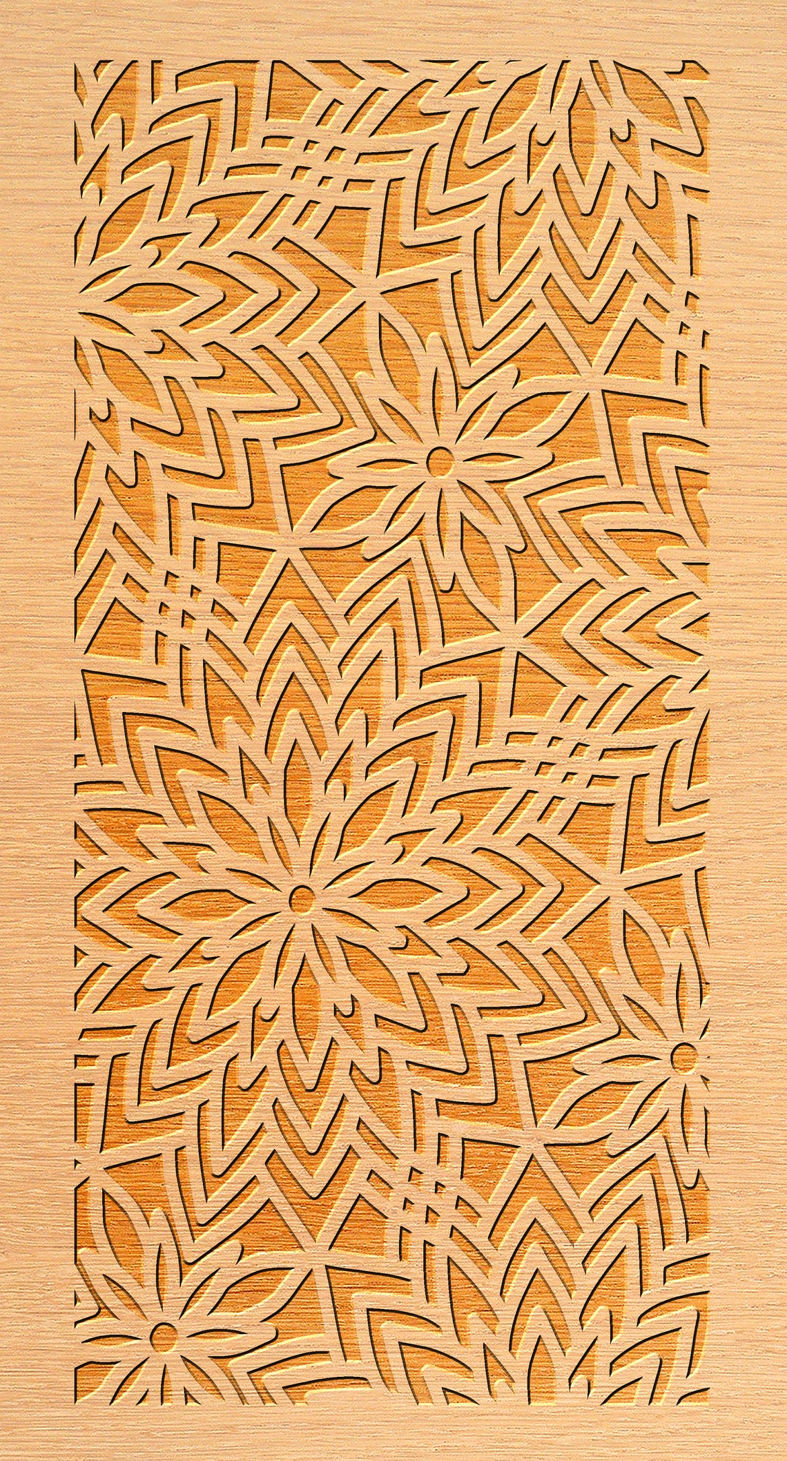 Flower Room Divider Privacy Screen Decorative Panel Wall | Etsy