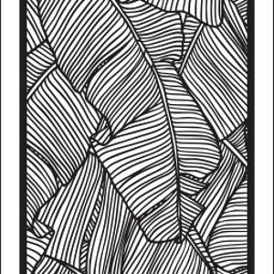 Leaf Panel Pattern, Decorative Room Divider, Wall Hanging, Screen Cnc ...