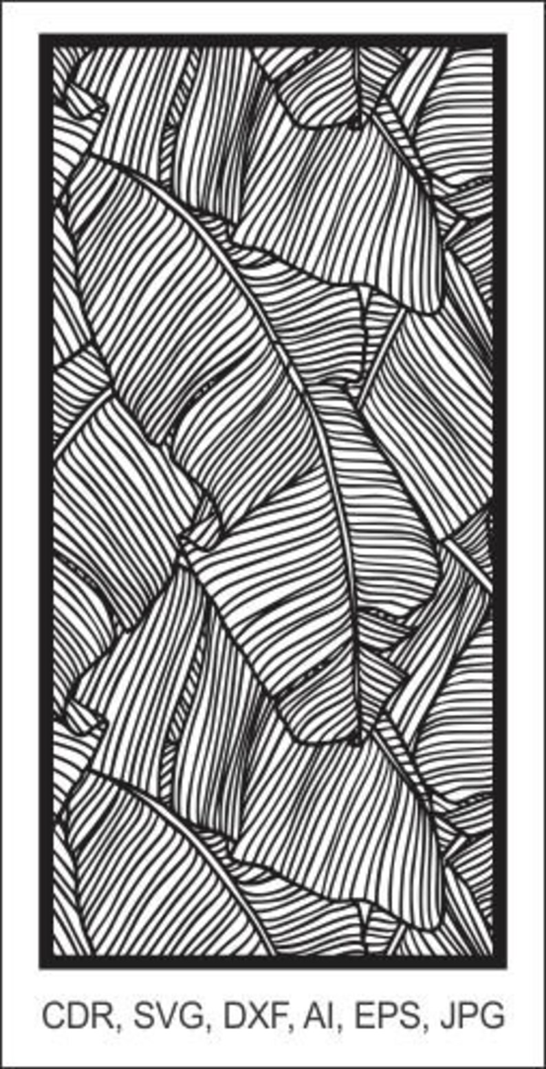 Leaf Panel Pattern Decorative Room Divider Wall Hanging - Etsy