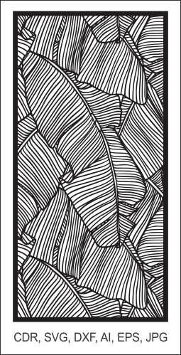 Leaf Panel Pattern Decorative Room Divider Wall Hanging - Etsy