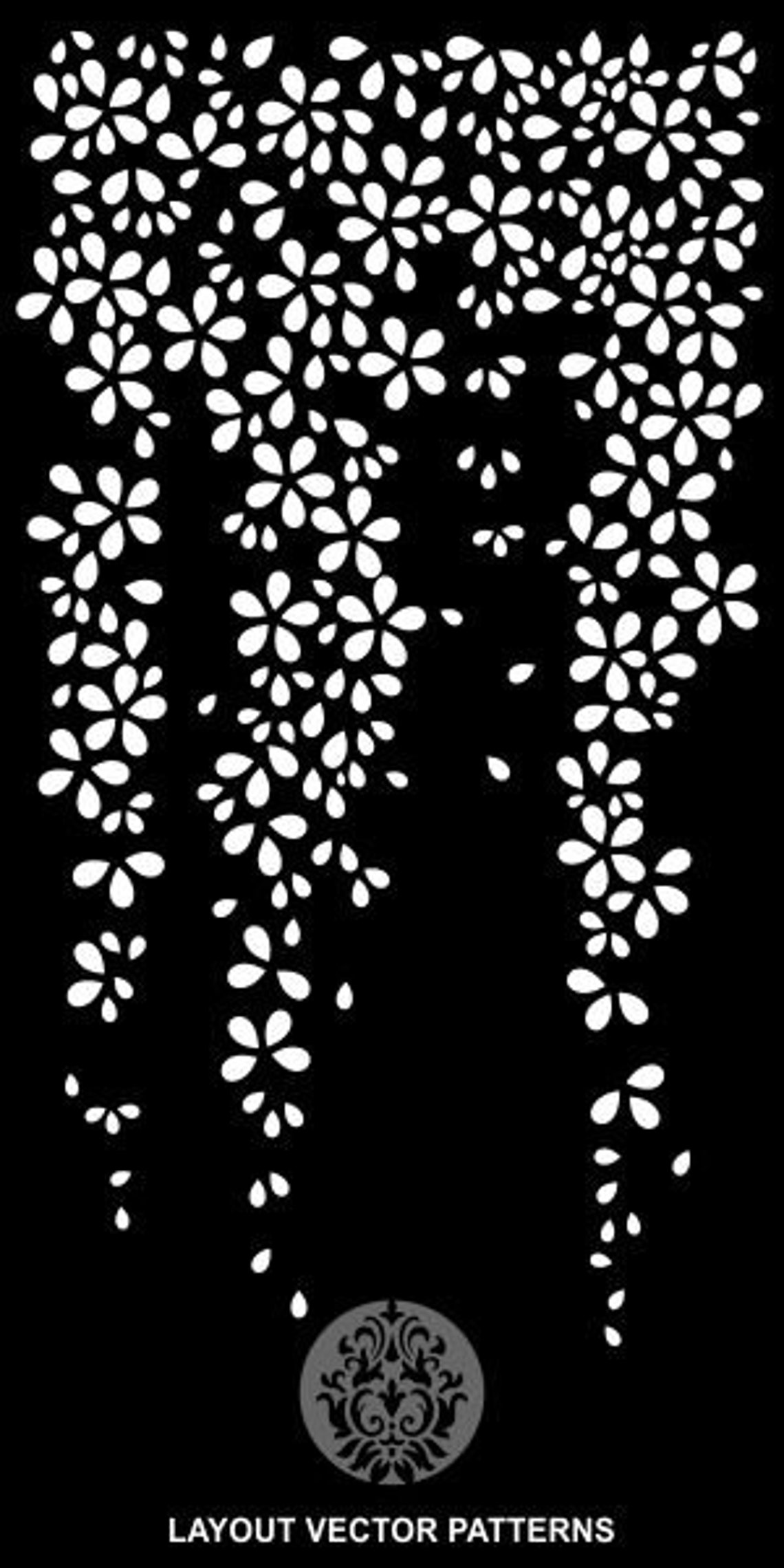 Leaf Panel Pattern, Gate, Grill, Door, Room Divider, Wall Hanging ...