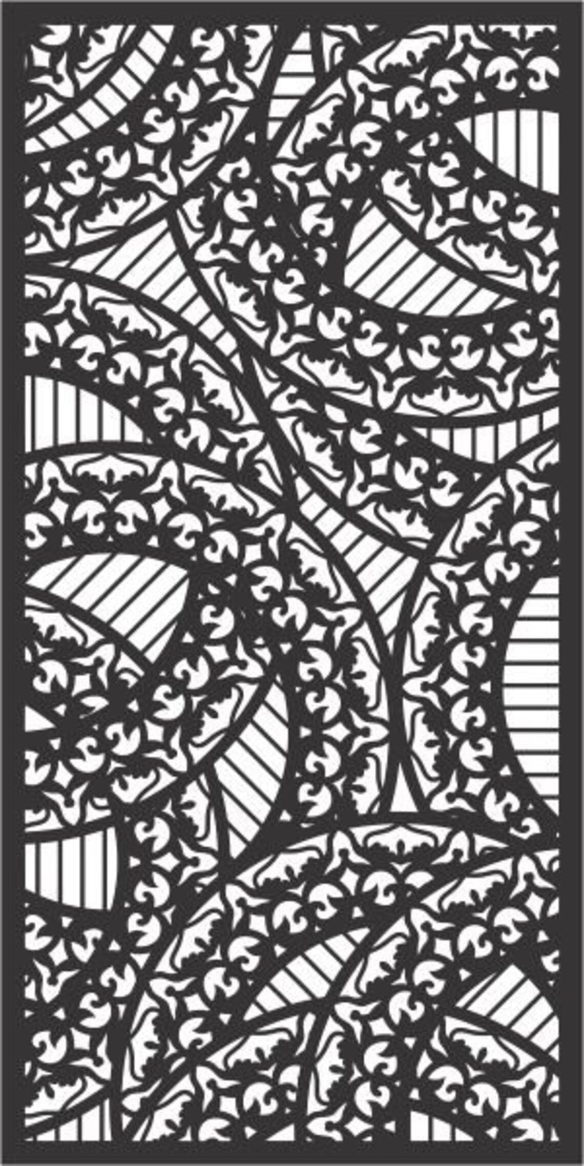 Room Divider Panel, Screen, Partitions, Wall Hanging, Laser, CNC ...