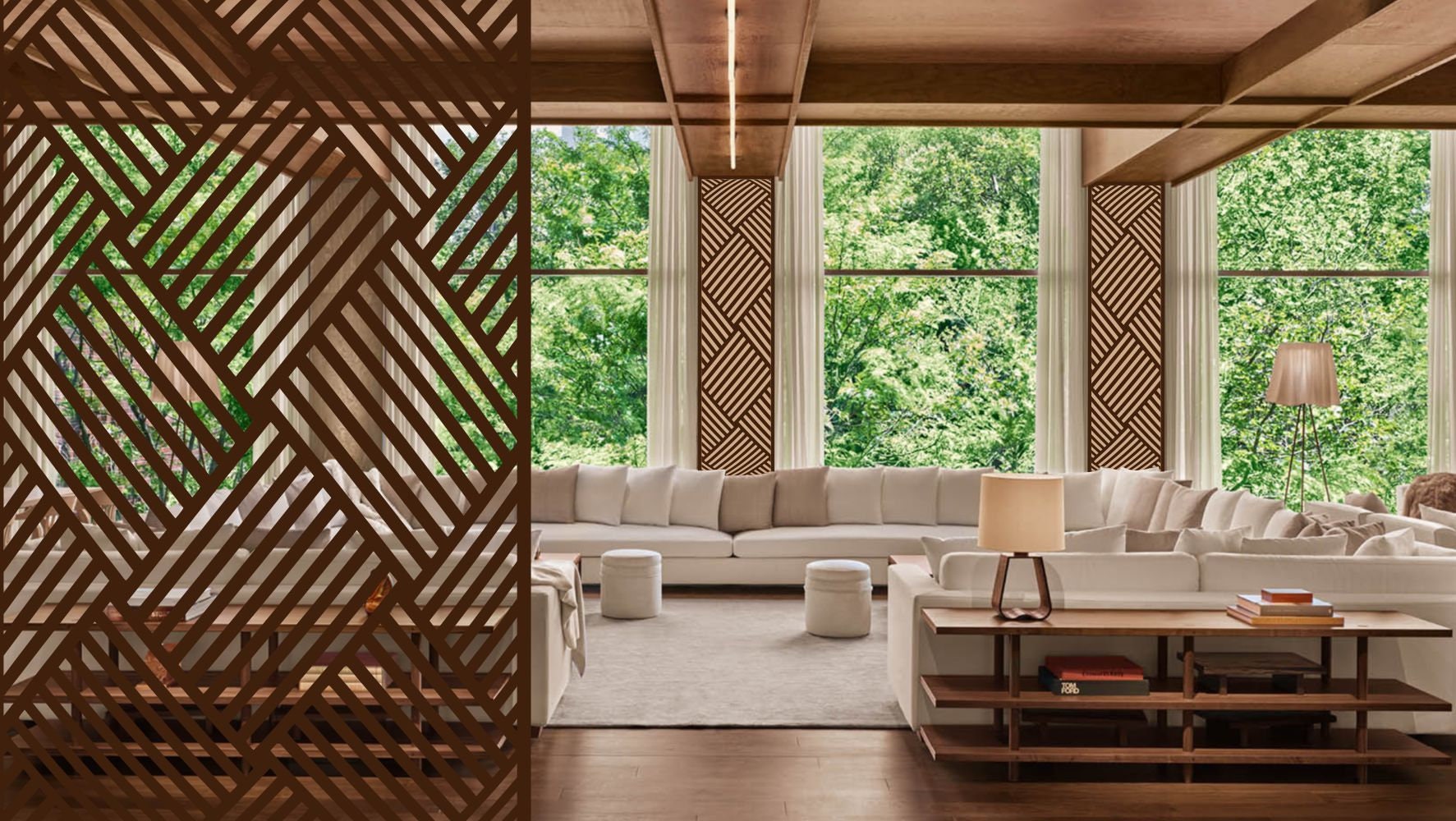 Room Divider Screen Decorative Pannel Wall Hanging CDR - Etsy