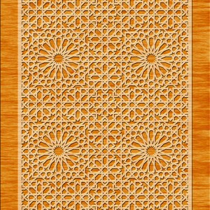 6 Arabic Room Divider, Set # 8 Privacy Screen, Decorative Partitions ...