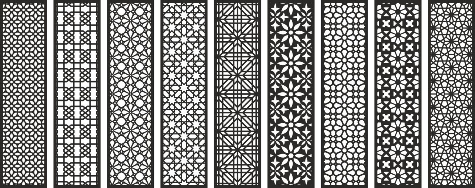 45 Decorative Panel Set 4 Room Divider Screen - Etsy