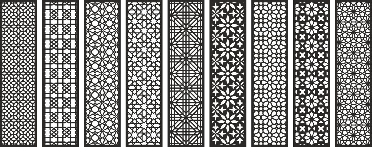 45 Decorative Panel Set 4 Room Divider Screen - Etsy