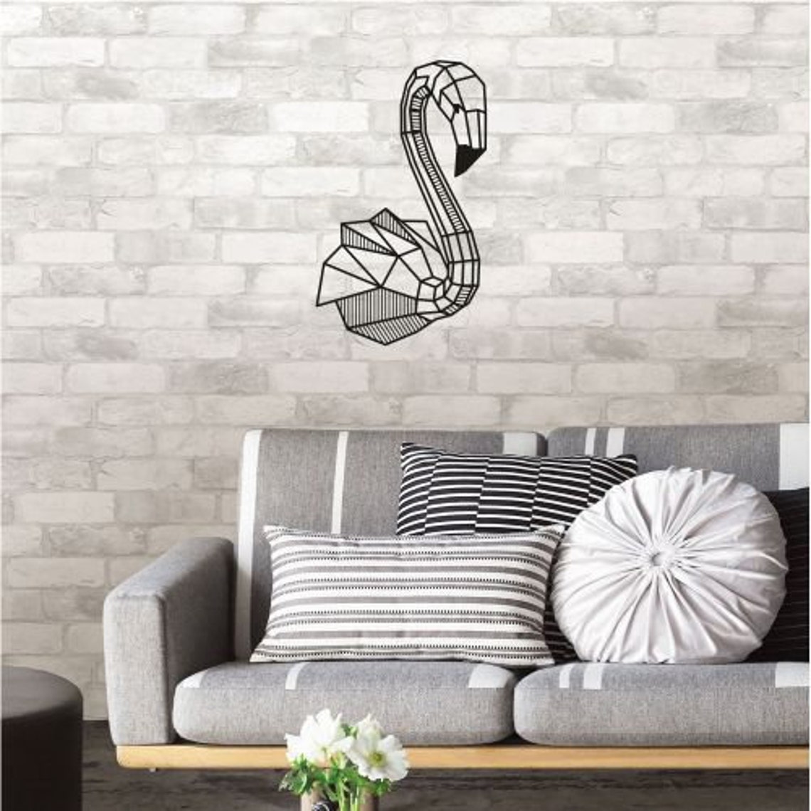 9 Geometric Animals Wall Decor Set 21 Laser Plasma - Etsy