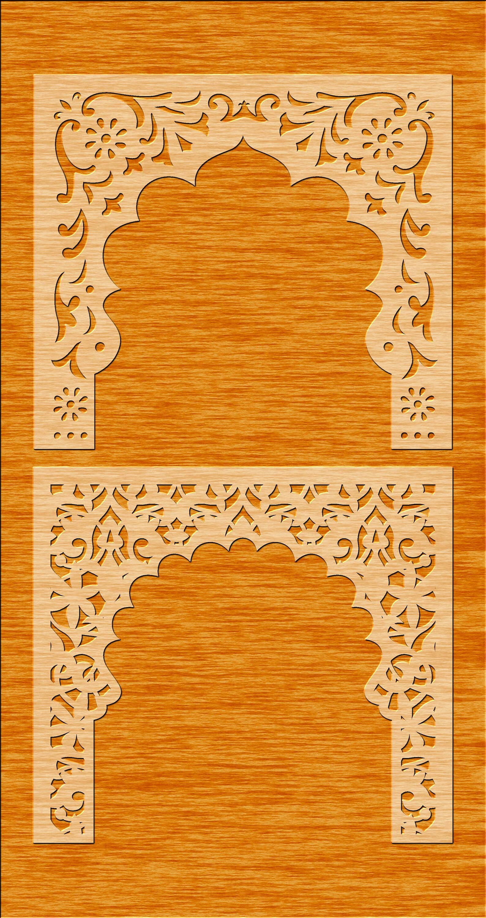 Temple Template, Wall Hanging, Arch, Partitions, Screen, Stencil, Laser ...