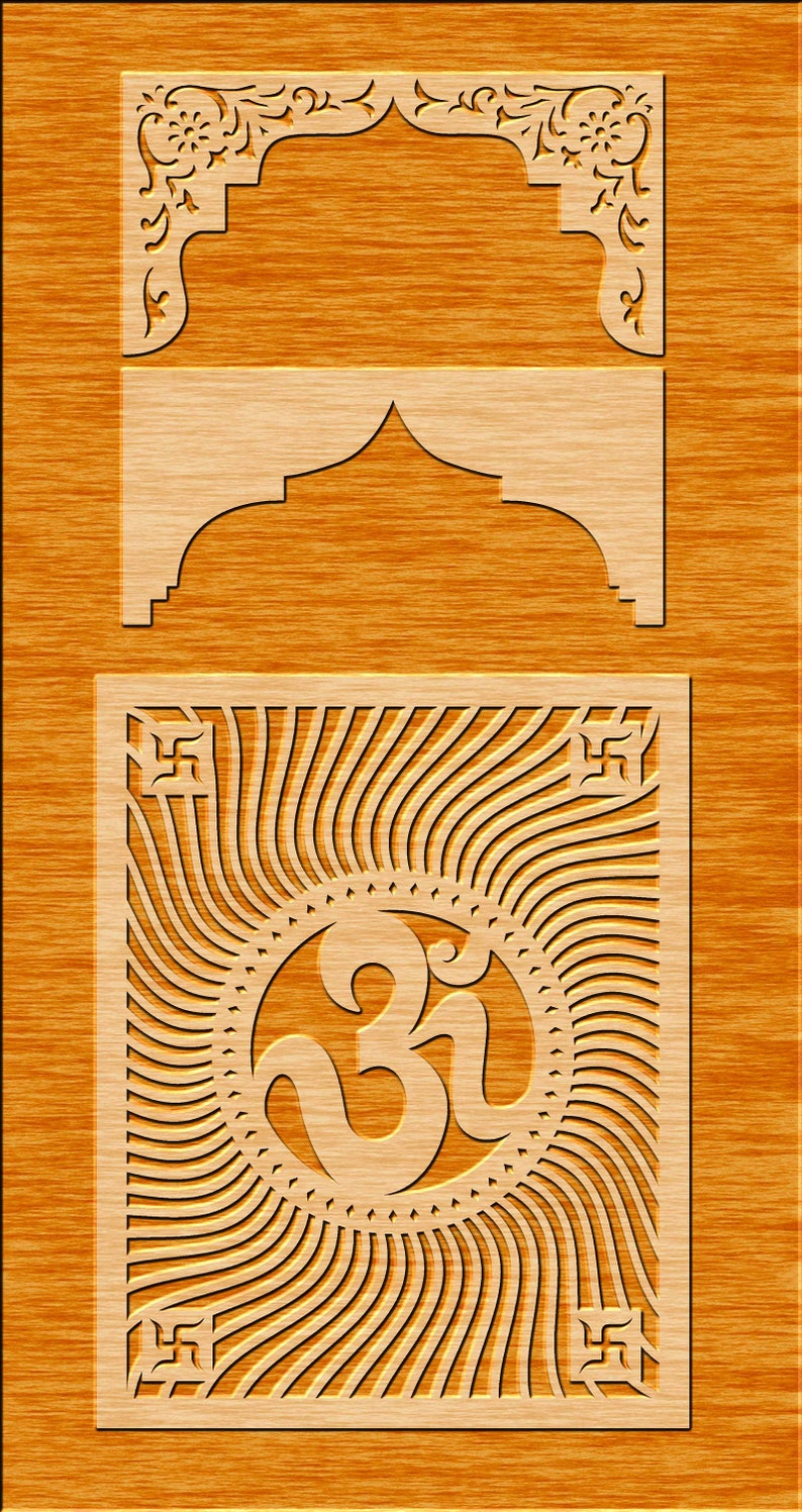 11 Temple Template Wall Hanging Partitions screen Stencil | Etsy