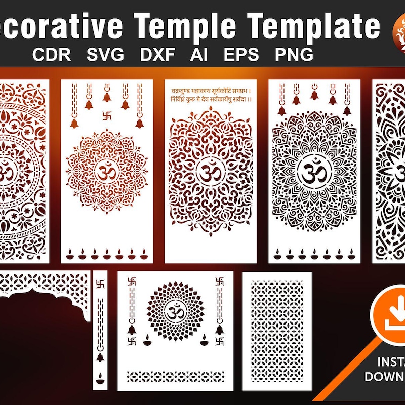Pooja Mandir Dxf - Etsy