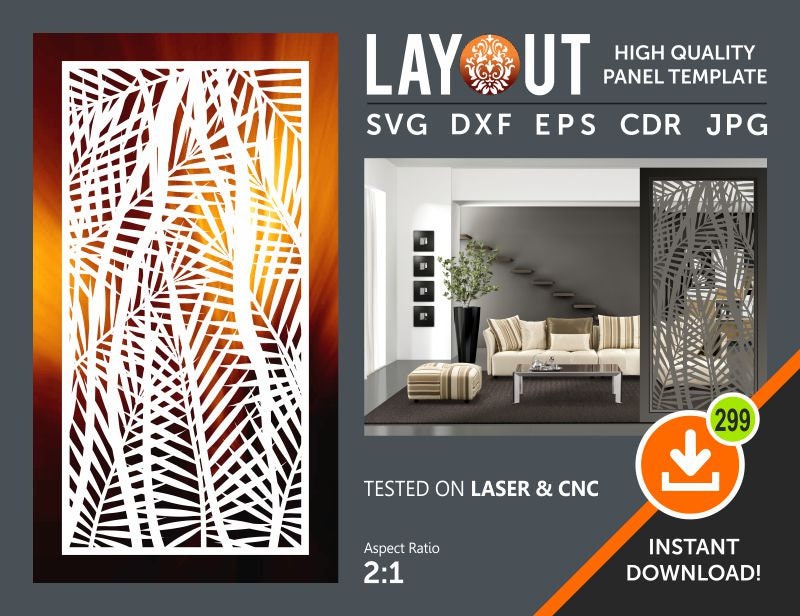 Leaf Room Divider Panel Screen Partitions Wall Hanging - Etsy