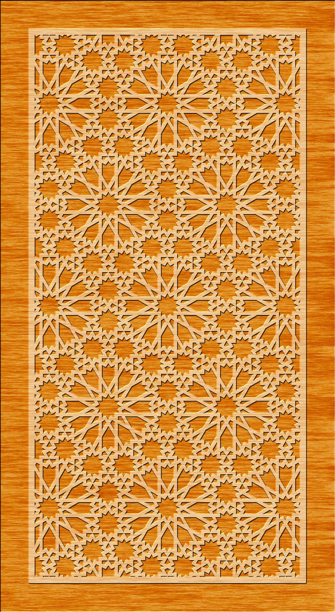 Arabic Room Divider Panel Set 1 Privacy Screen Wall | Etsy