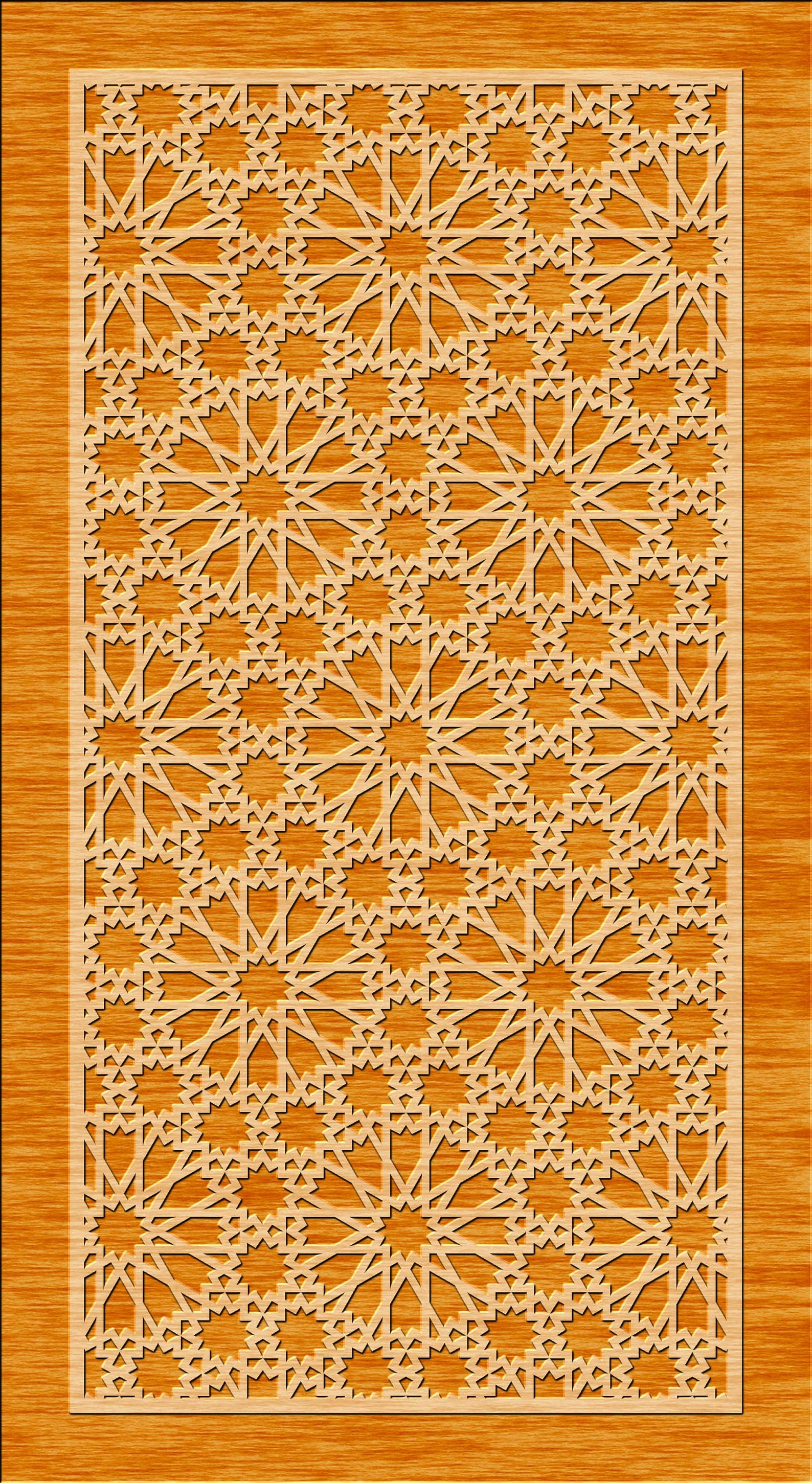 Arabic Room Divider Panel, Set # 1 Privacy Screen, Wall Hanging, Laser ...