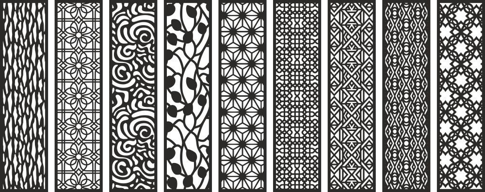 45 Decorative Panel Set 8 Room Divider Screen - Etsy