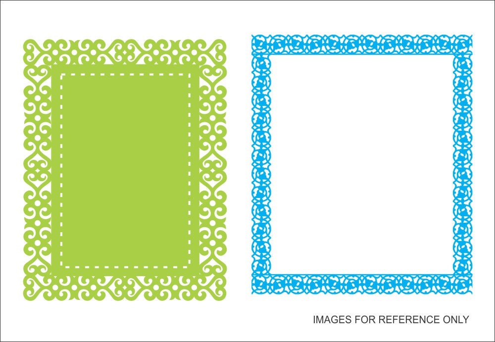 6 Seamless Border Designs Wall Decor Panel & Stencil - Etsy