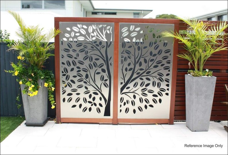 Tree Panels Wall Panels Room Decor Tree Patterns Laser | Etsy