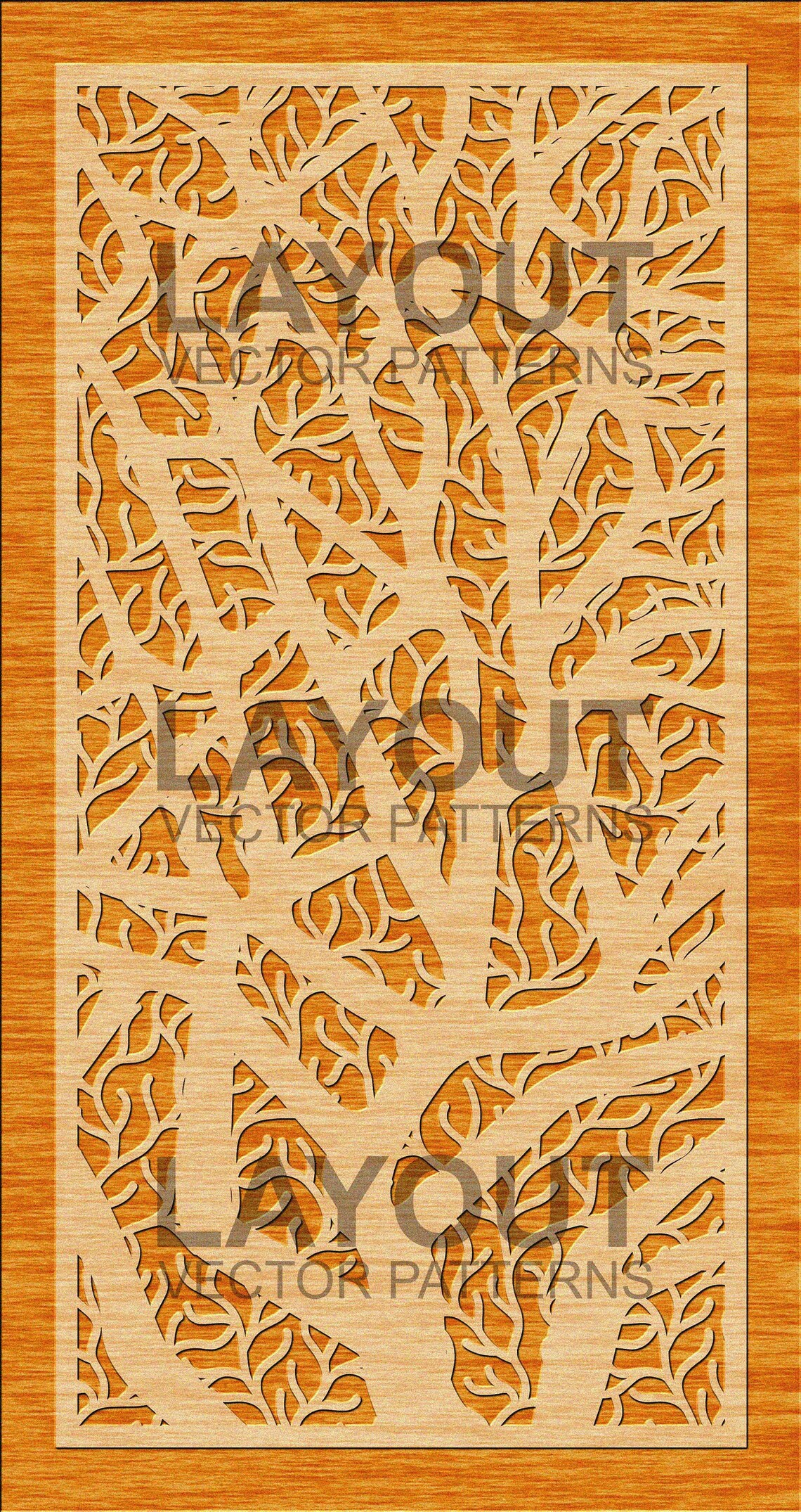Tree Panels Room Decor Gate Grill Laser CNC Plasma - Etsy