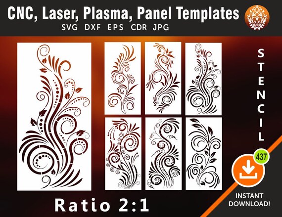 6 Floral Decorative Panels Room Divider Privacy Screen | Etsy