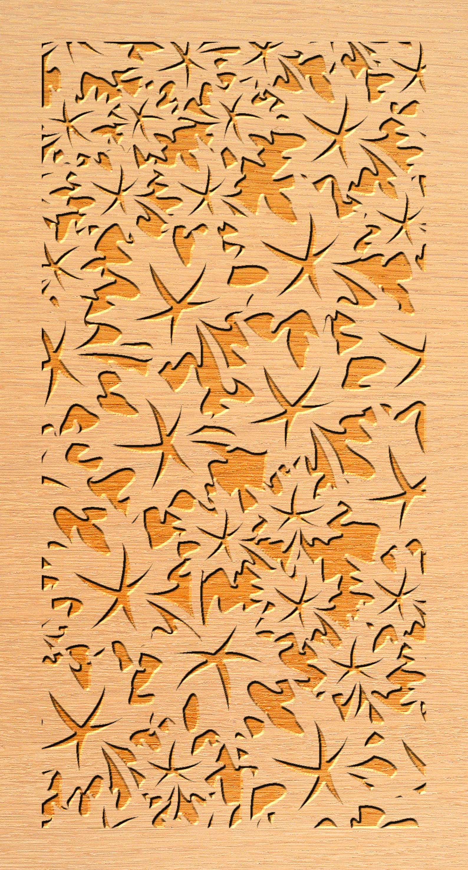 Leaf Room Divider Decorative Panel Wall Hanging Privacy | Etsy