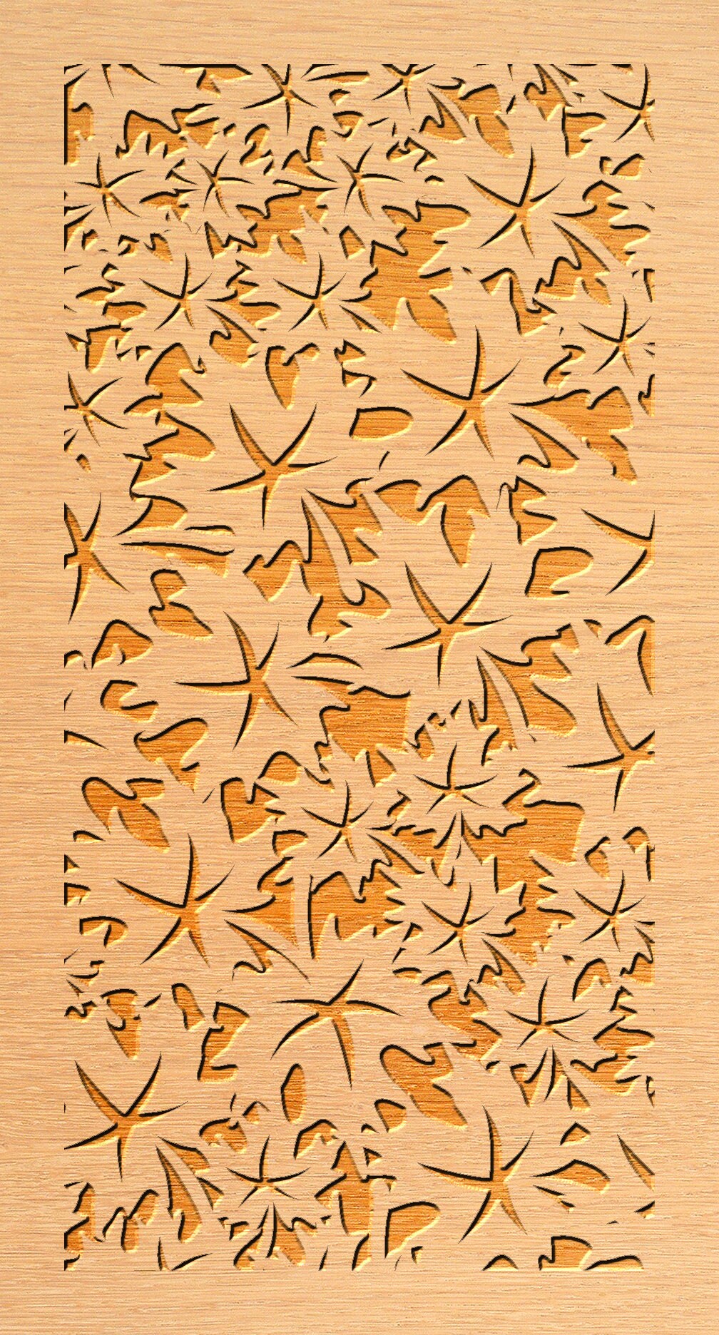 Leaf Room Divider Decorative Panel Wall Hanging Privacy | Etsy