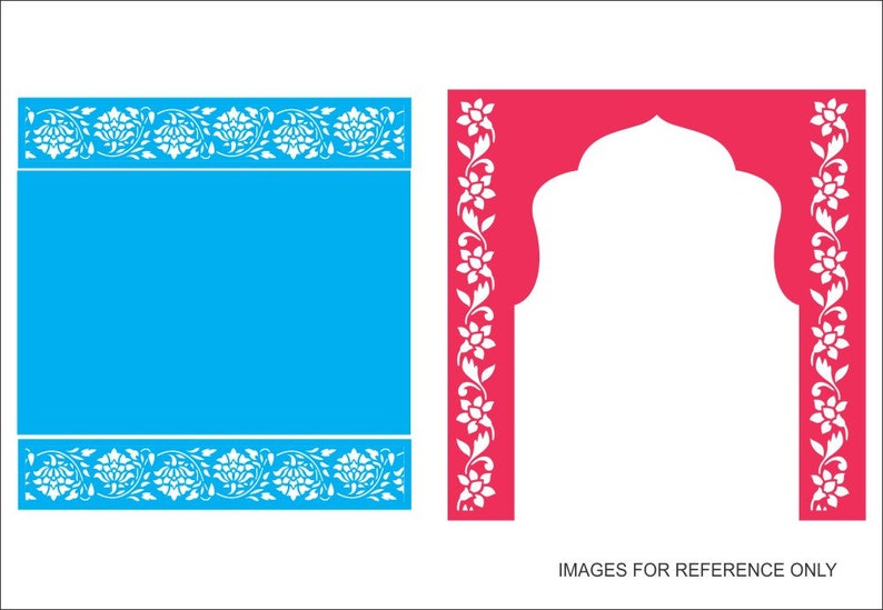 6 Border Designs Lace Trim Borders Boundary Divider - Etsy