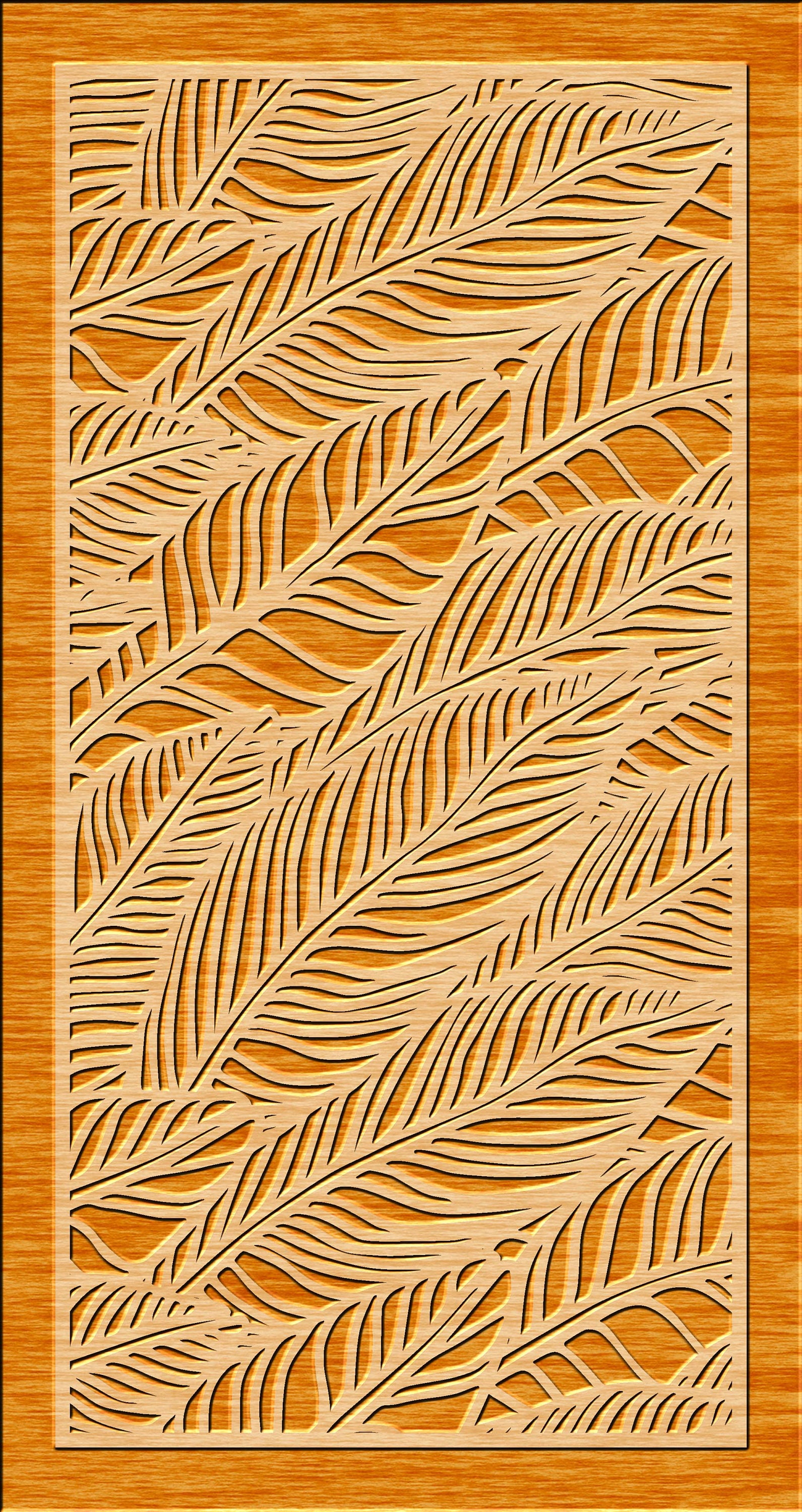 Leaf Room Divider Decorative Panel Wall Hanging Privacy | Etsy