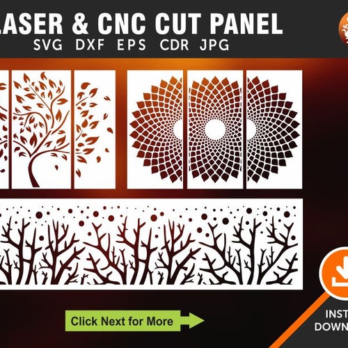 Tree Panels Wall Panels Room Decor Tree Patterns Laser - Etsy