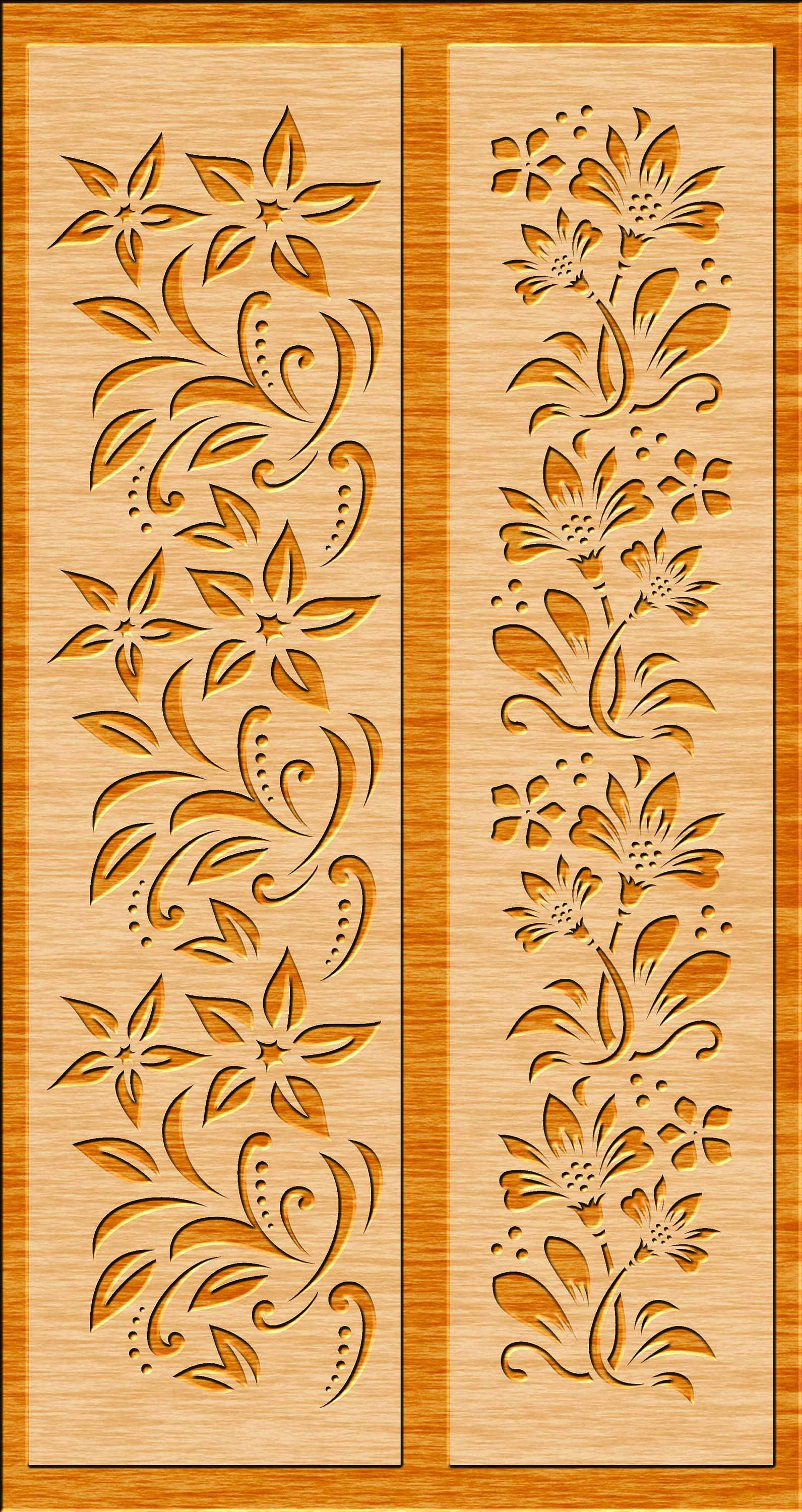 8 Floral Border Designs Lace Trim Borders Boundary | Etsy